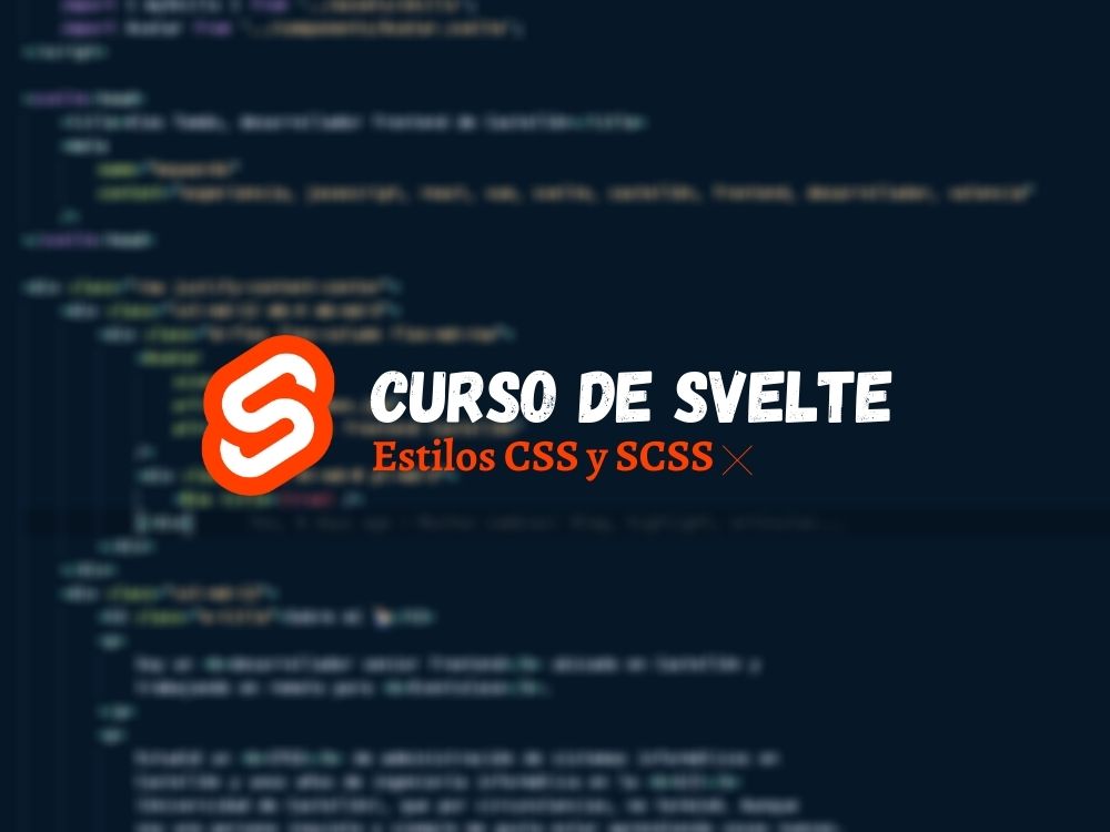 ¿Cómo manejar los estilos CSS y SCSS en una aplicación Svelte?